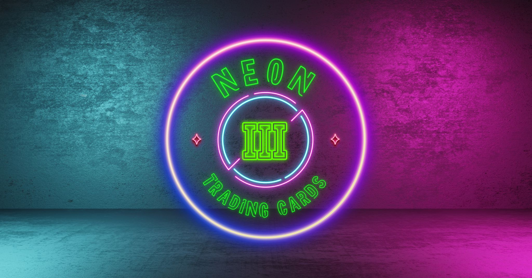 Neon Trading Cards