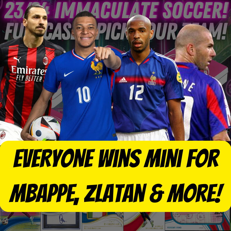 EVERYONE Wins Mini for Mbappe, Zlatan & More in Break 4158 - 23/24 Imm ...