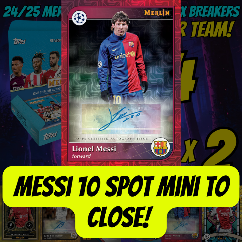 Messi 10 SPOT Mini to CLOSE Break 5171 - 24/25 UCC Merlin 4 Hobby x 2 ...