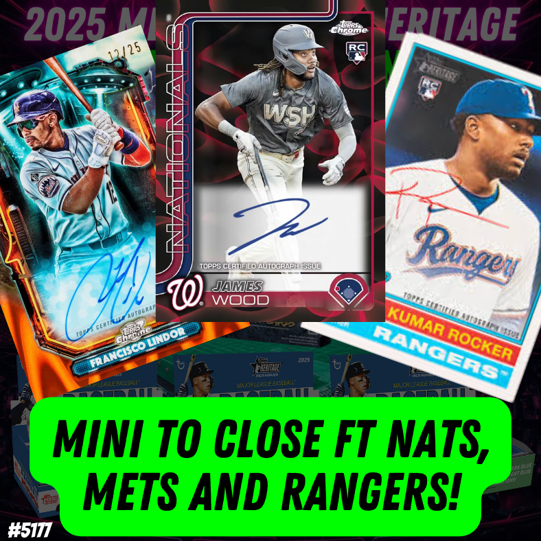 Mini to CLOSE Break 5177 - 2025 MLB Cosmic x Heritage - PYT! – Neon ...